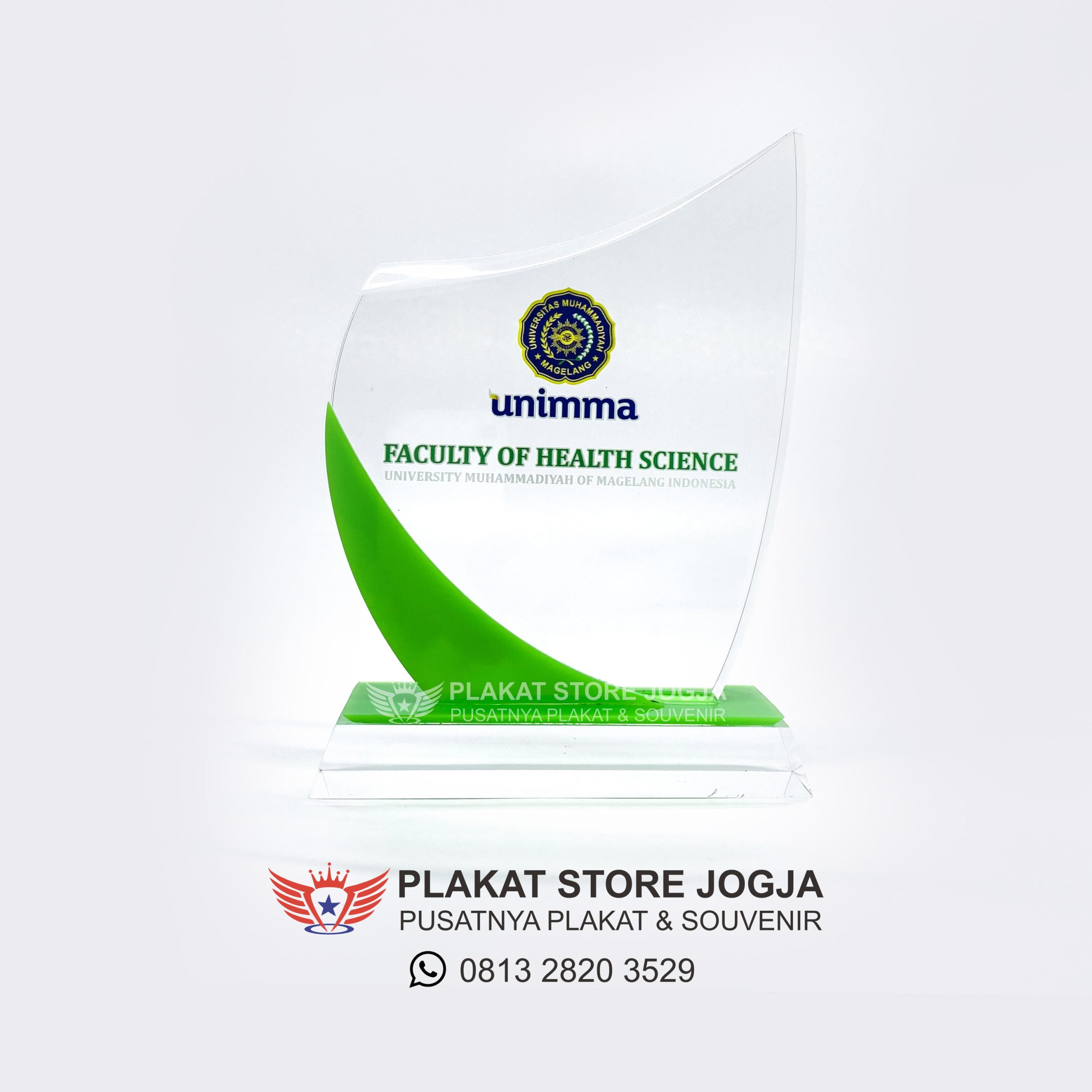 Plakat Akrilik Universitas Muhammadiyah Magelang - Plakat Store Jogja